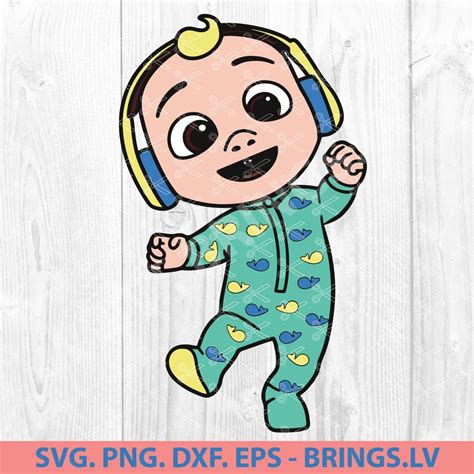 Jj Baby Cocomelon Svg For Layered Cricut Png Svg Digital Downl The