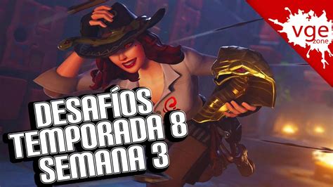 Cómo completar los desafíos de la temporada 8 semana 3 de Fortnite