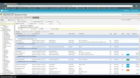 Salesforce Training Creating Reports Youtube