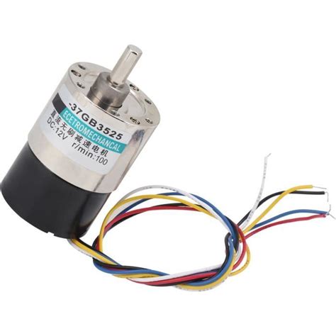 EJ life Moteur Brushless à faible vitesse avec support et carte de