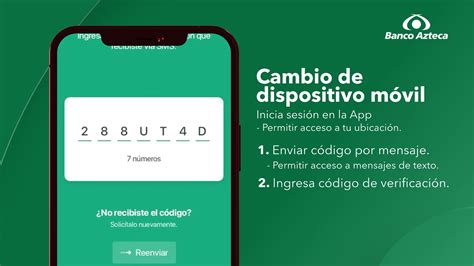 Cambia De Dispositivo Con Tu App De Banco Azteca Youtube