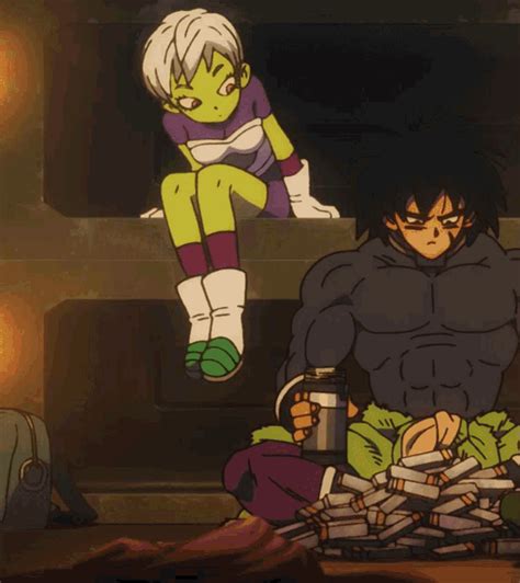 Broly And Cheelai GIFDB