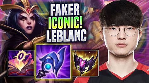 FAKER BRINGS BACK HIS ICONIC LEBLANC T1 Faker Plays Leblanc MID Vs