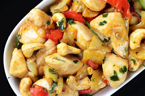 KURCZAK PO TAJSKU Z ORZECHAMI NERKOWCA Thai Chicken Cashew Przepis