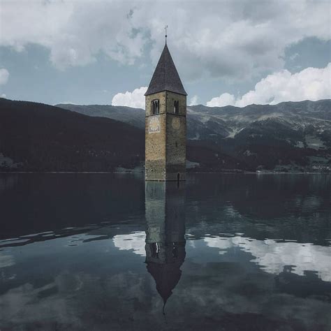 Lago Di Resia South Tyrol Dolomites Italy Remo Jacobs Instagram