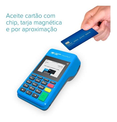 Maquininha Point Pro 2 A Máquina De Cartão Do Mercado Pago Mercado
