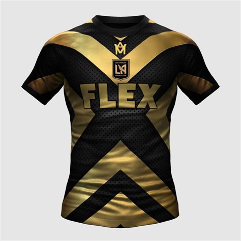 Los Angeles FC Custom Home Kit X AvM FIFA 23 Kit Creator Showcase