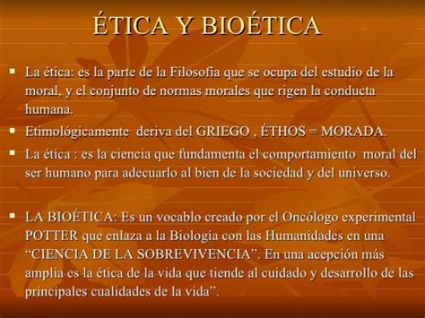 Cuadros comparativos y sinópticos de Ética y Bioética Cuadro Comparativo