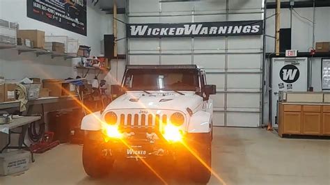Mounting Emergency Lights Jeep Wrangler Shelly Lighting