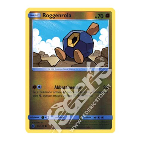 069 149 Roggenrola Comune Reverse IT MINT Federicstore