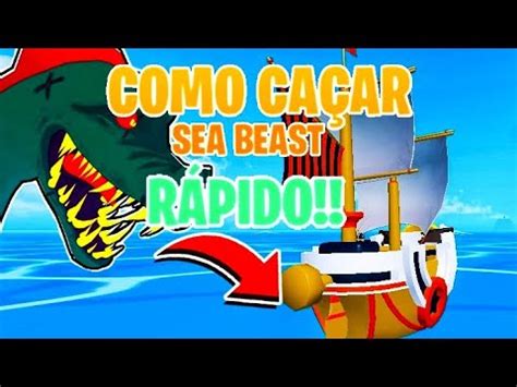 Passo A Passo Como Ca Ar Sea Beast R Pido No Blox Fruits Youtube