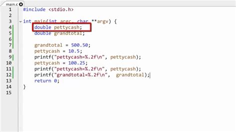 c programming basics learn c fundamentals by coding i part 21 variables and types youtube