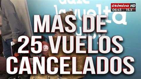 Demoras Y Cancelaciones En Aeroparque Afecta A Miles De Pasajeros
