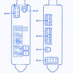Mazda Protege 1999 Fuse Box Block Circuit Breaker Diagram CarFuseBox