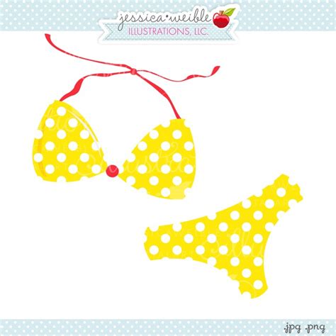 Fun In The Sun Bikini Cliparts For Your Beach And Pool Adventures