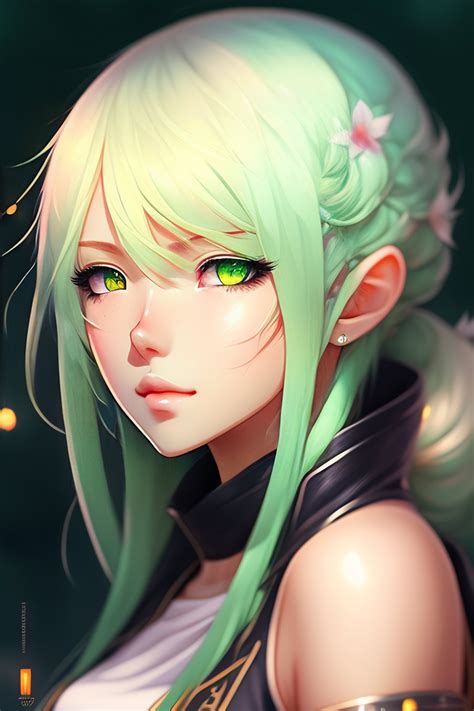 Lexica Very Cute And Beautiful Anime Girl Portrait With Highly
