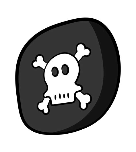 Pirata Capit N Tibias Cruzadas Ojo Parche Cr Neo Png
