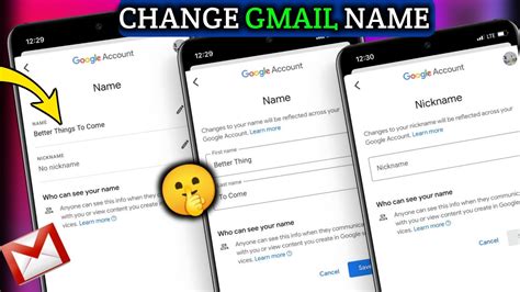 Secret Trick To Change Gmail Username Full Guide YouTube