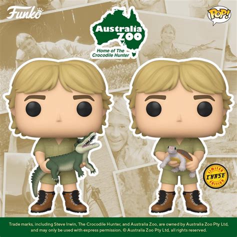 Steve Irwin Pop Vinyl Figure At Mighty Ape Nz