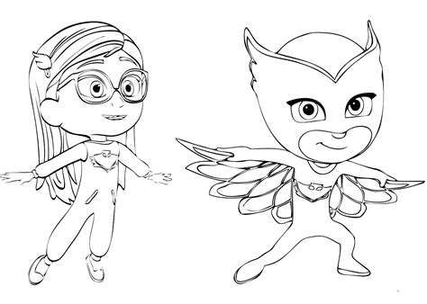 23 Disegni Pj Masks Da Colorare
