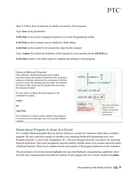 programming with mathcad prime