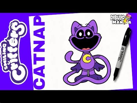 Como Dibujar A Catnap De Los Smiling Critters De Poppy Playtime Paso