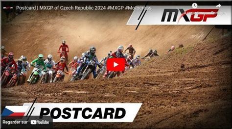 MOTOCROSS République Tchèque Loket la carte postale vidéo Mototribu