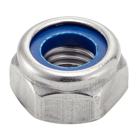 Tuerca Autoblocante DIN 985 ISO 10511 Inoxidable A2 LUSAN