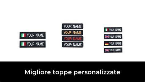 44 Migliore Toppe Personalizzate Nel 2022 Secondo Gli Esperti