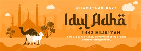 Background Banner Idul Adha Spanduk Idul Adha Qurban Latar