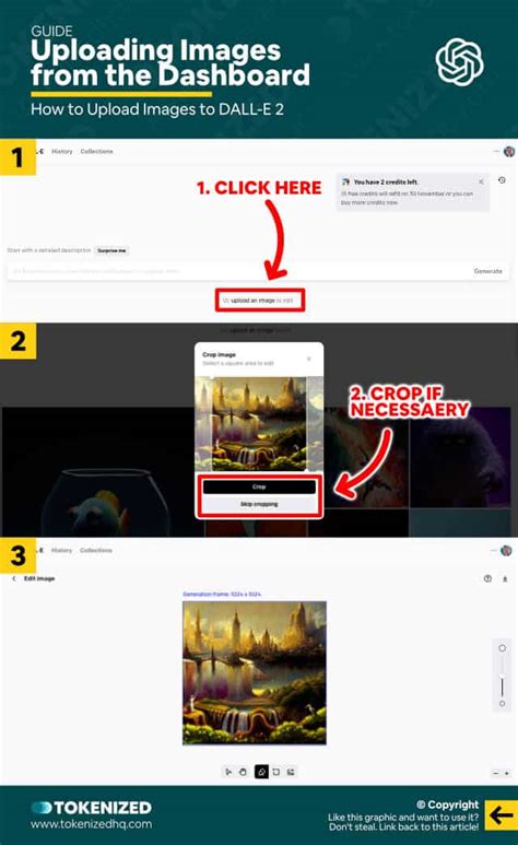 How To Upload Images To DALL E 2 Tokenized