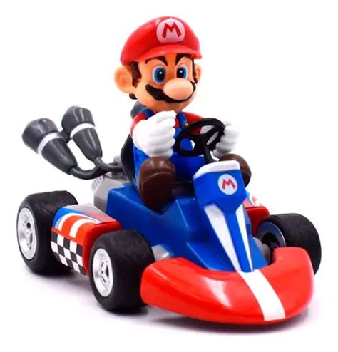 Carro Mario Kart Mario Bros Juguete Para Niños De Colección