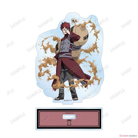 NARUTO ナルト 疾風伝 描き下ろしイラスト 我愛羅 忍者大決戦ver BIGアクリルスタンド キャラクターグッズ 商品画像2