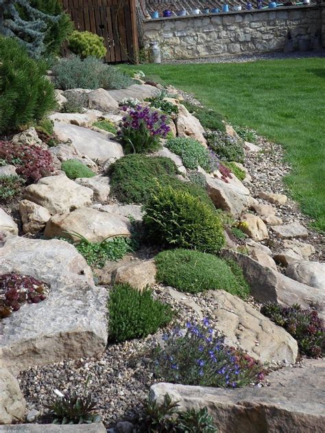 How To Make A Rock Garden On A Slope Image To U