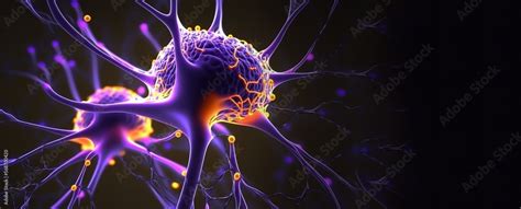 Stock Illustrationen Illustration Of A 3D Rendered Neuronal Network