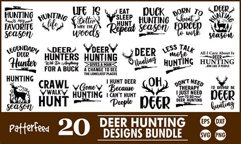 Hunting Svg Hunting Bundle Svg Hunting Svg Deer Svg Buck Svg Antler