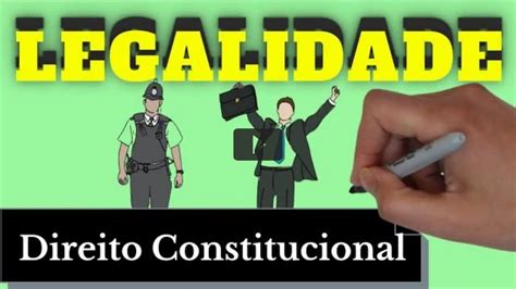 Princ Pio Da Legalidade Art Ii Cf Resumo Completo