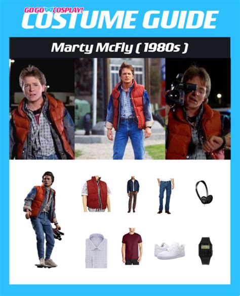 Marty McFly Costume From BTTF DIY Guide For Cosplay Halloween