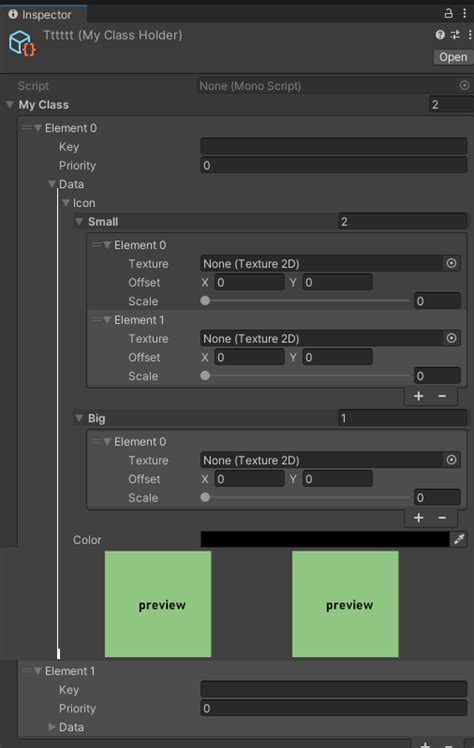unity3d 如何在编辑器的scriptableobject中自定义列表 数组中类的外观？ 大数据知识库
