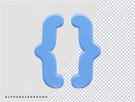 Premium Psd Html Coding Icon D Rendering Vector Illustration