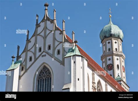 Augsburg Church St Ulrich Afra Fotos Und Bildmaterial In Hoher