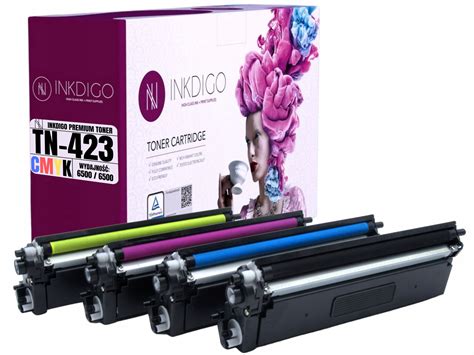 TN423 TN 421 XL 4x TONER DO DRUKARKI BROTHER DCP L8410CDW HL L8260CDw