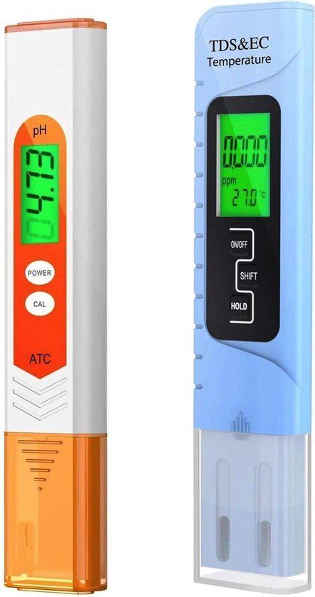 Instrument De Mesure De Ph Homtiky Ph Tds Ec Et Temp Rature Ensemble
