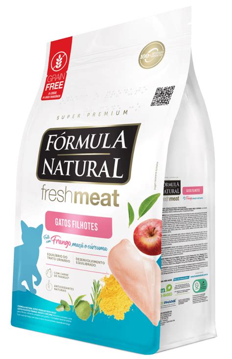 Fórmula Natural Fresh Meat Gatos Filhotes Adimax Alimentos para cães