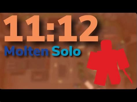 Post Pursuit Buff Sub Solo Molten Speedrun Tower Defense