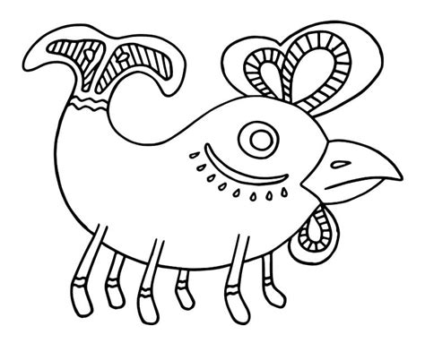 Alebrijes Para Colorear Y Pintar Im Genes Para Dibujar Gratis