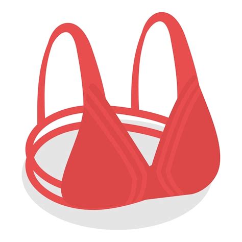 Premium Vector D Isometric Flat Vector Set Of Bras Trendy