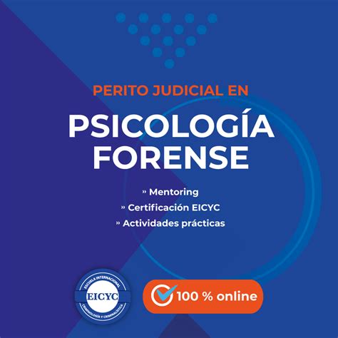 Perito Judicial en Psicología Forense EICYC