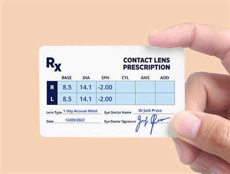 How To Read Your Contact Lens Prescription Vision Direct