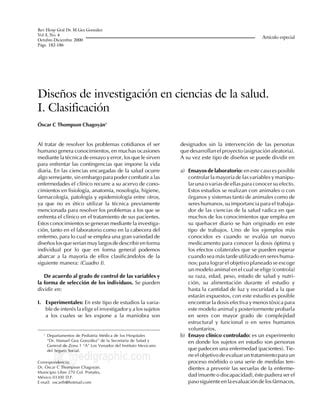 Dise O De Investigacion En Salud Pdf